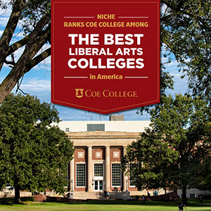 NICHE Ranks Coe Among Best Value Colleges in America | Coe College